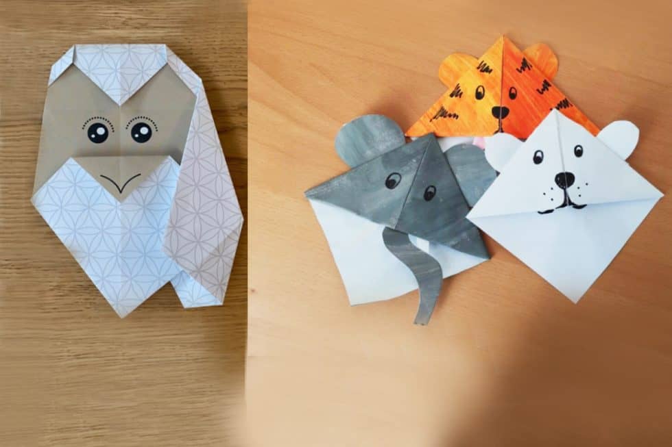 Origami-Lesezeichen falten - WWF Österreich