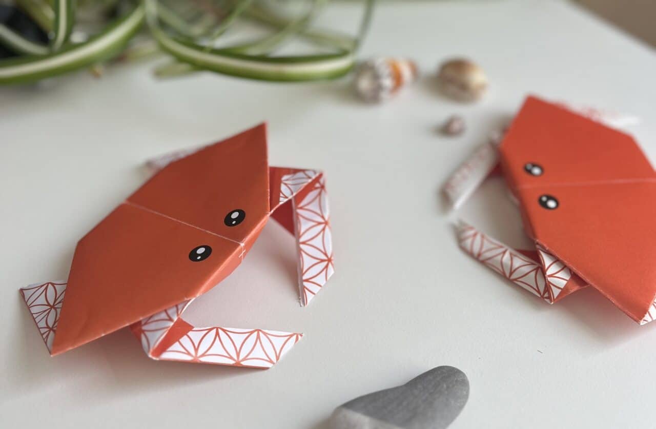 Origami-Krabben basteln - WWF Österreich